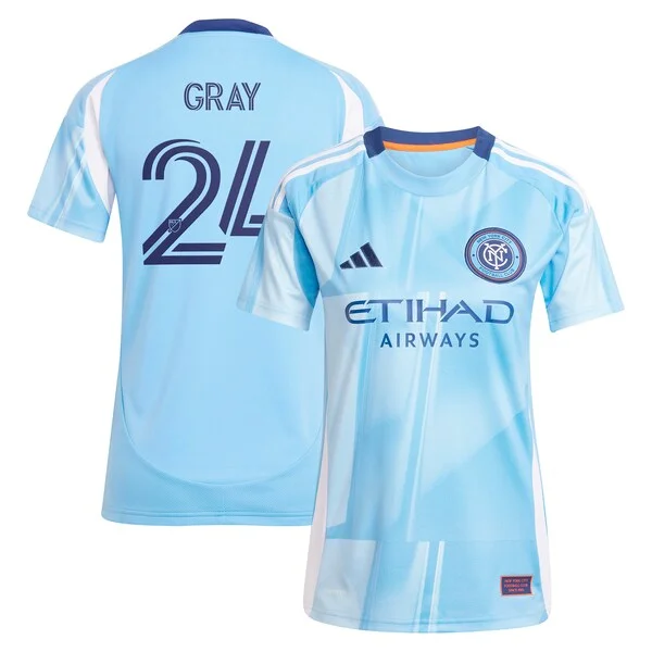 Tayvon Gray New York City FC adidas Women’s 2025 The Excelsior Kit ...