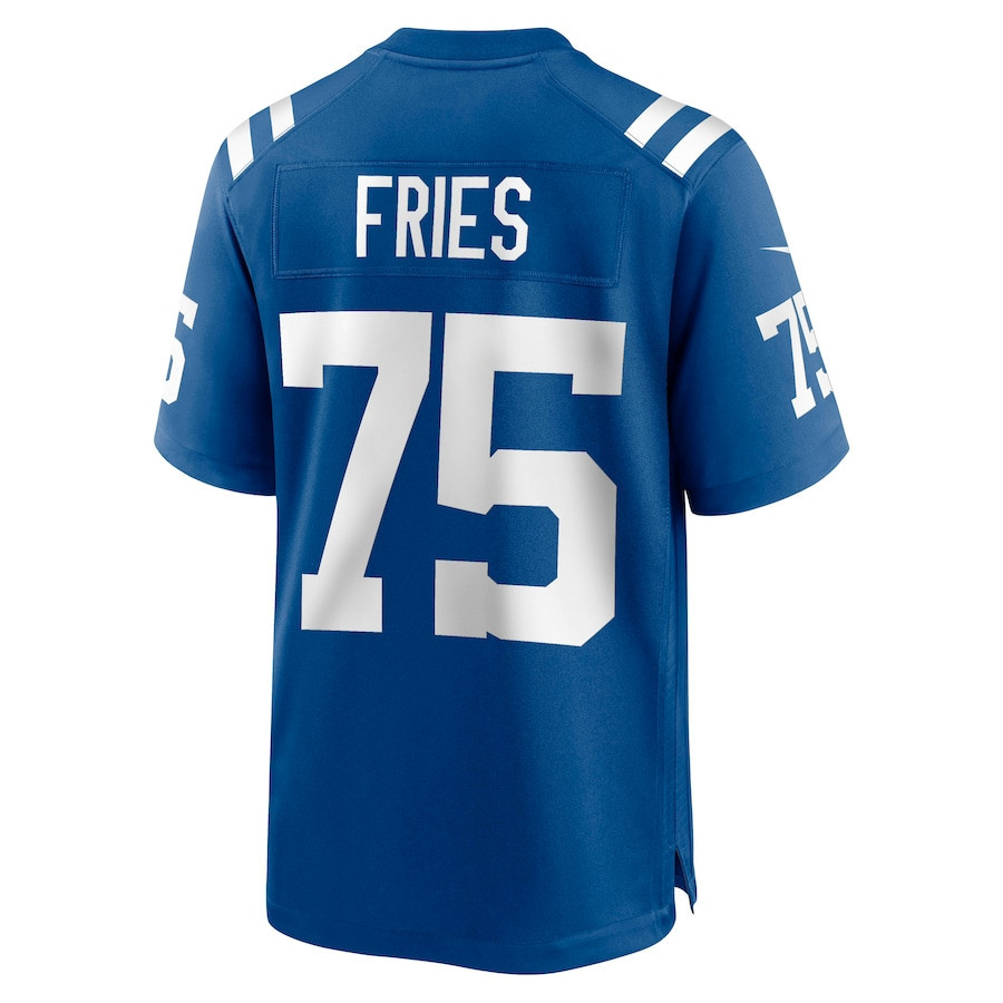 Will Fries 75 Indianapolis Colts Team Game Jersey – Royal – Zpurifier ...