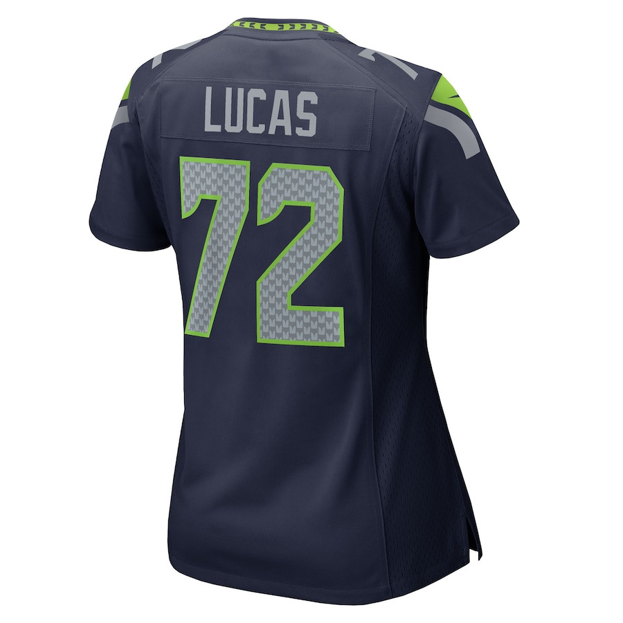 Abraham Lucas 72 Seattle Seahawks Womens Team Game Jersey – Zpurifier ...