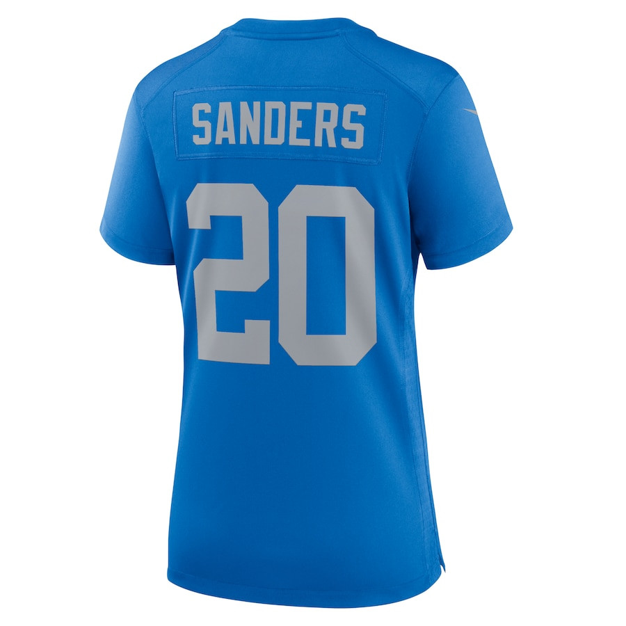 Barry Sanders 20 Detroit Lions Womens Alternate Game Jersey – Zpurifier ...