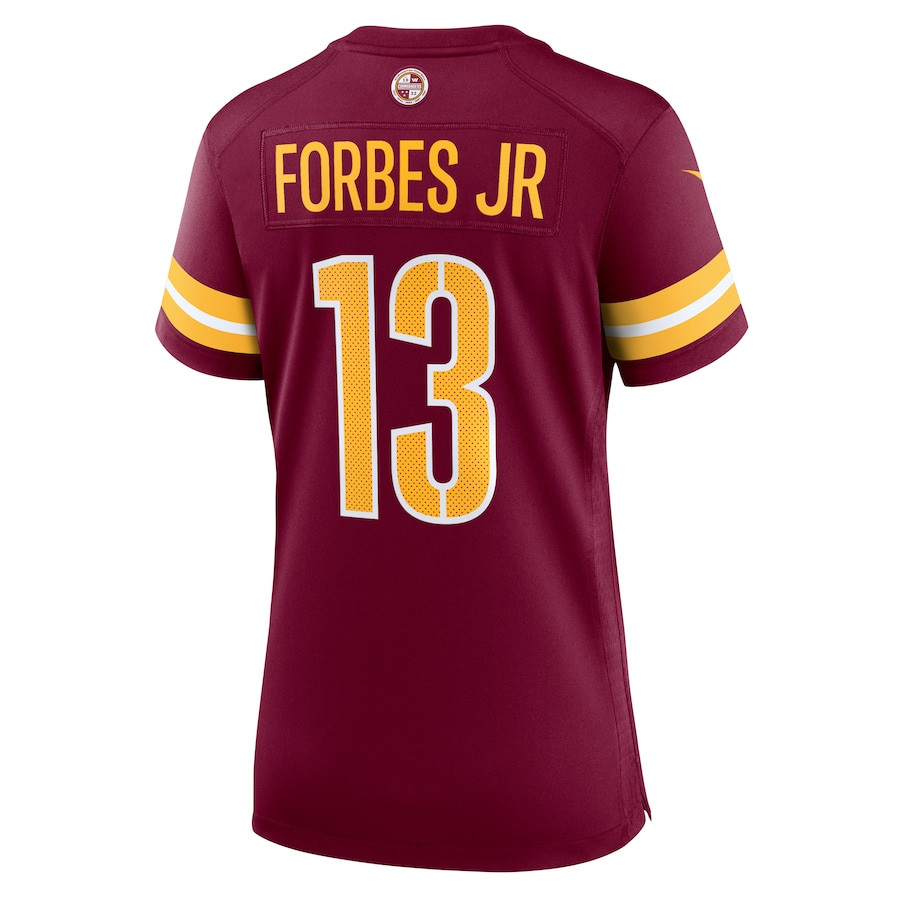 Emmanuel Forbes Jr 13 Washington Commanders Womens Game Jersey ...
