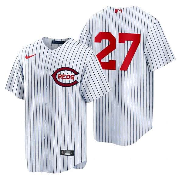 Cincinnati Reds #27 Jake Fraley 2022 White Field of Dreams Stitched ...