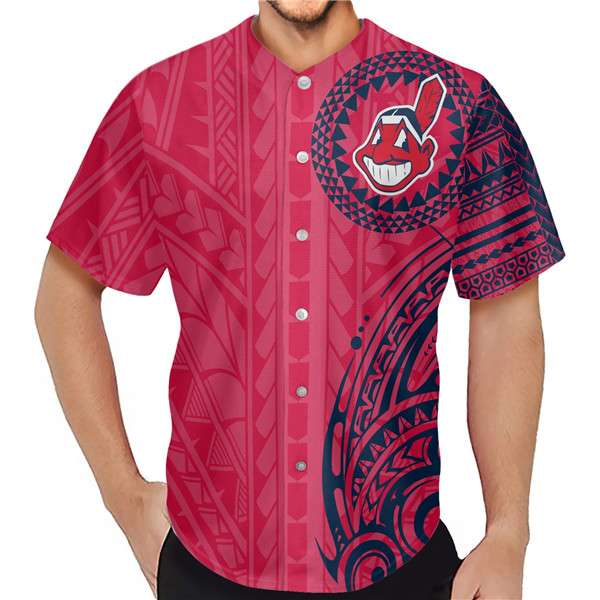 Cleveland Indians Red Baseball Jersey – Thefriday89
