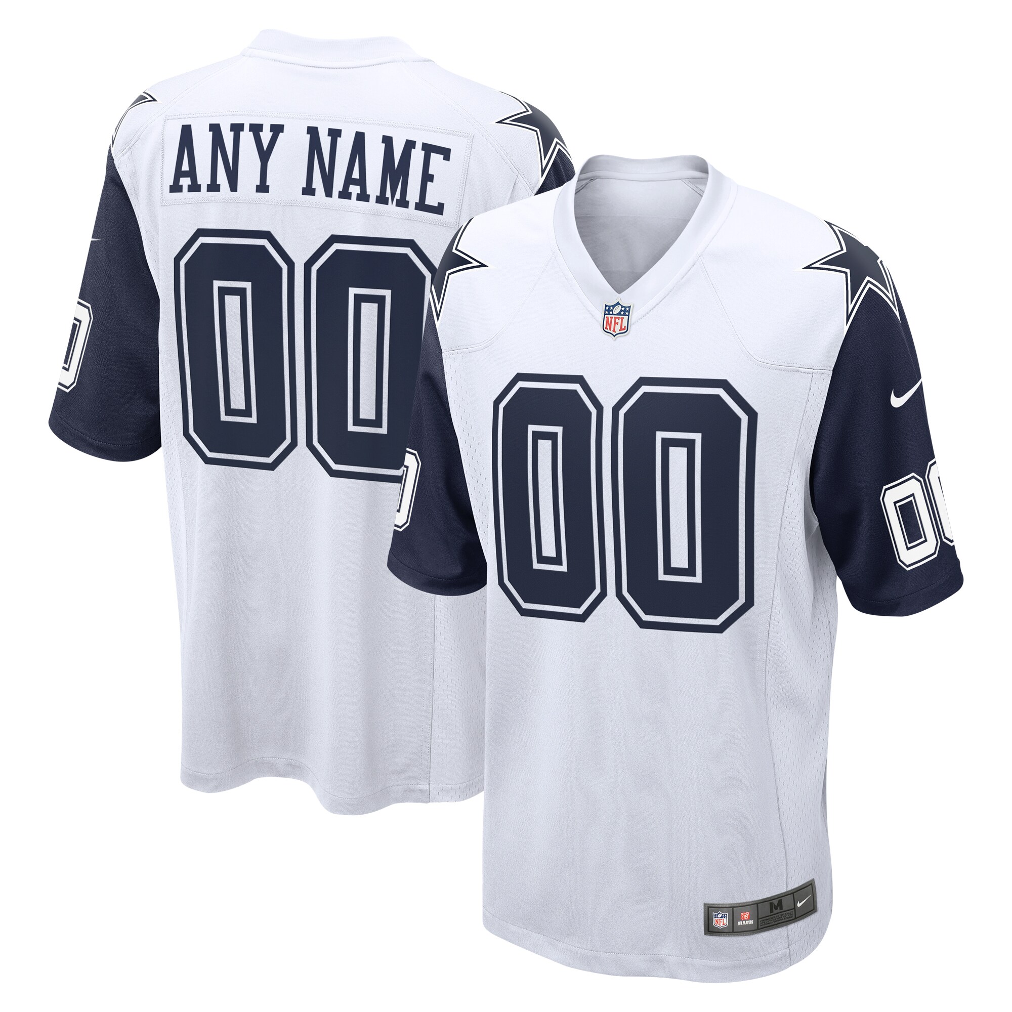 Dallas Cowboys Alternate Custom Game Jersey – White – IVKsport ...