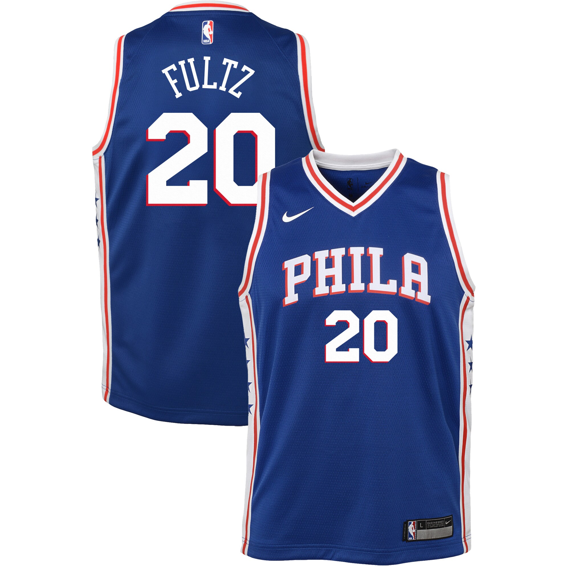Markelle Fultz Philadelphia 76ers Youth Swingman Jersey Blue – Icon ...