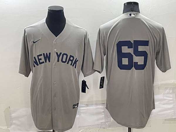 New York Yankees #65 Nestor Cortes Gray Field of Dreams Cool Base ...