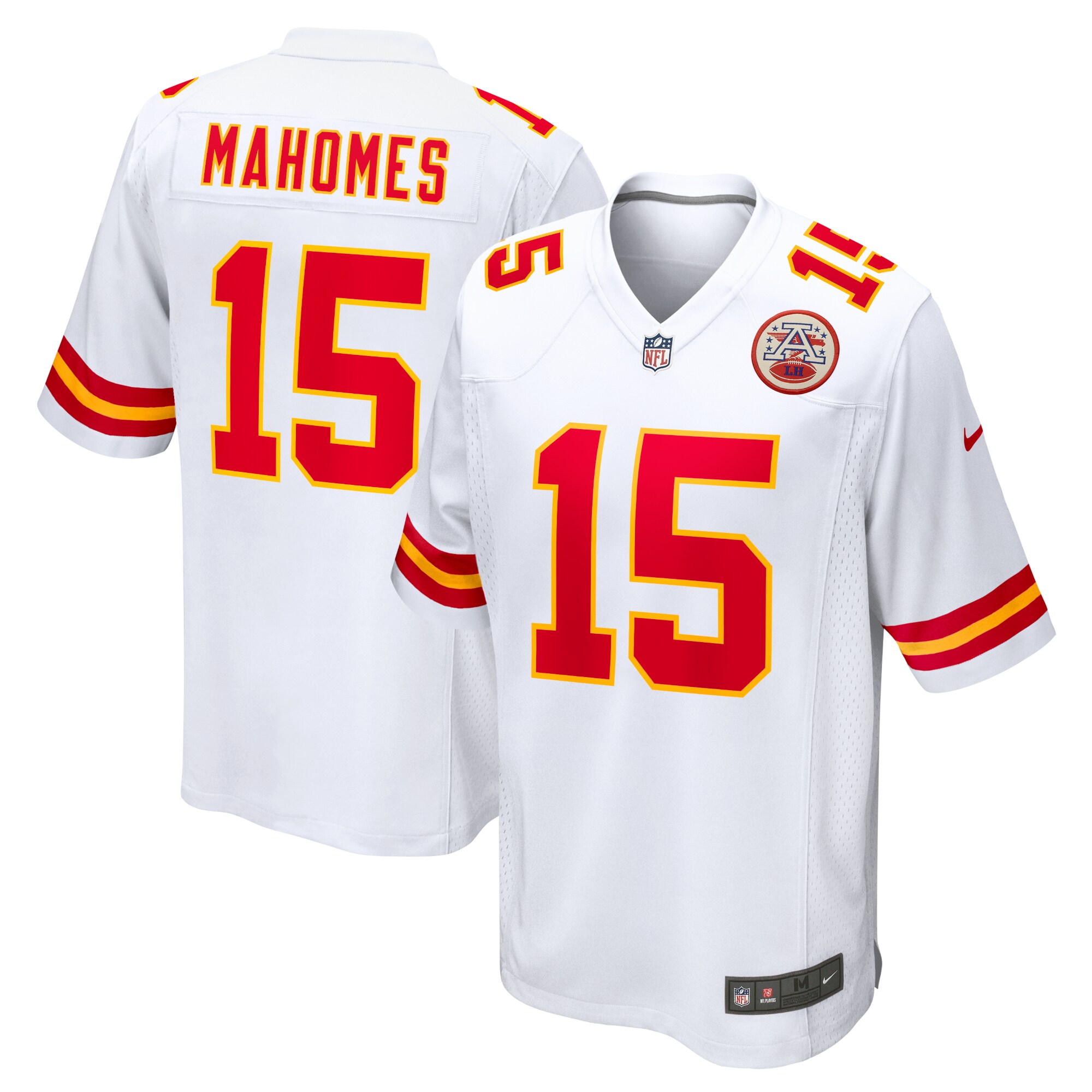 Patrick Mahomes Kansas City Chiefs Game Jersey – White – IVKsport ...