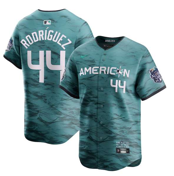 Seattle Mariners #44 Julio Rodriguez Teal 2023 All-star Cool Base With ...