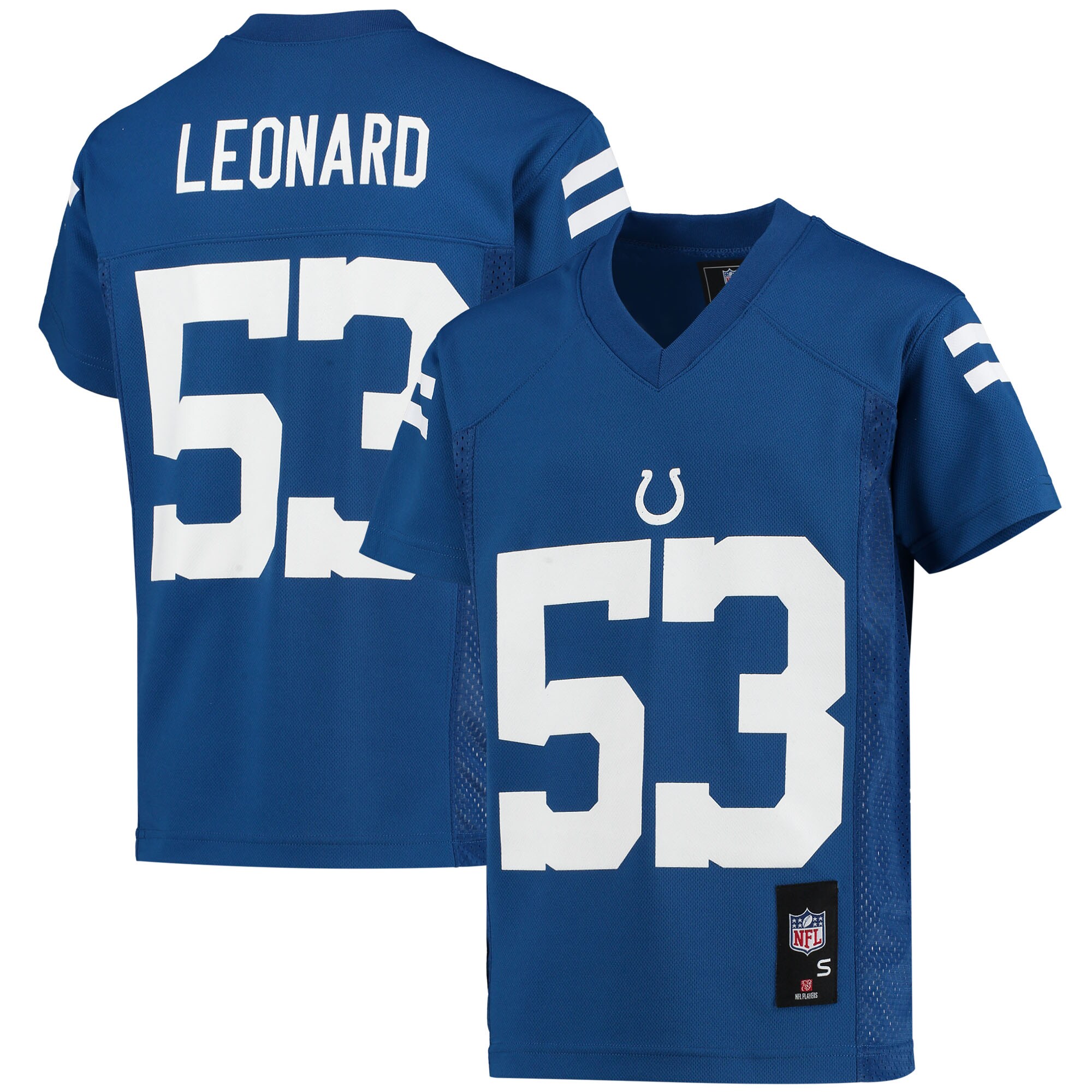 Shaquille Leonard Indianapolis Colts Youth Replica Player Jersey ...
