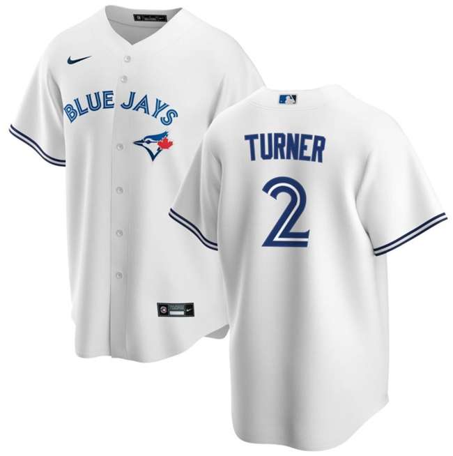 Toronto Blue Jays #2 Justin Turner White Cool Base Stitched Jersey ...