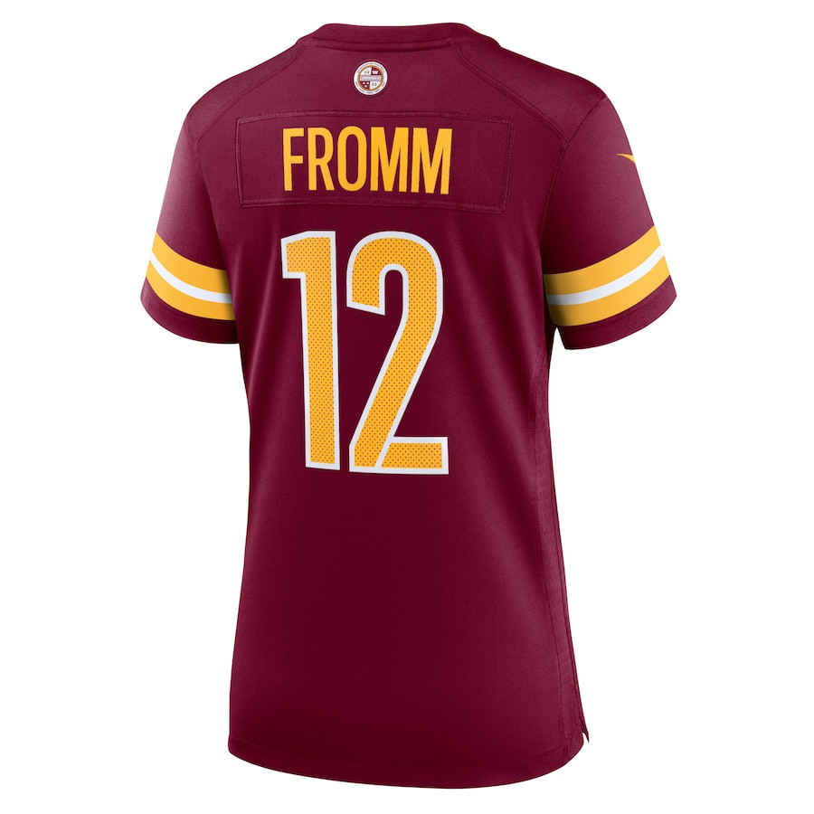 Jake Fromm 12 Washington Commanders Home Game Jersey – Zpurifier.com ...