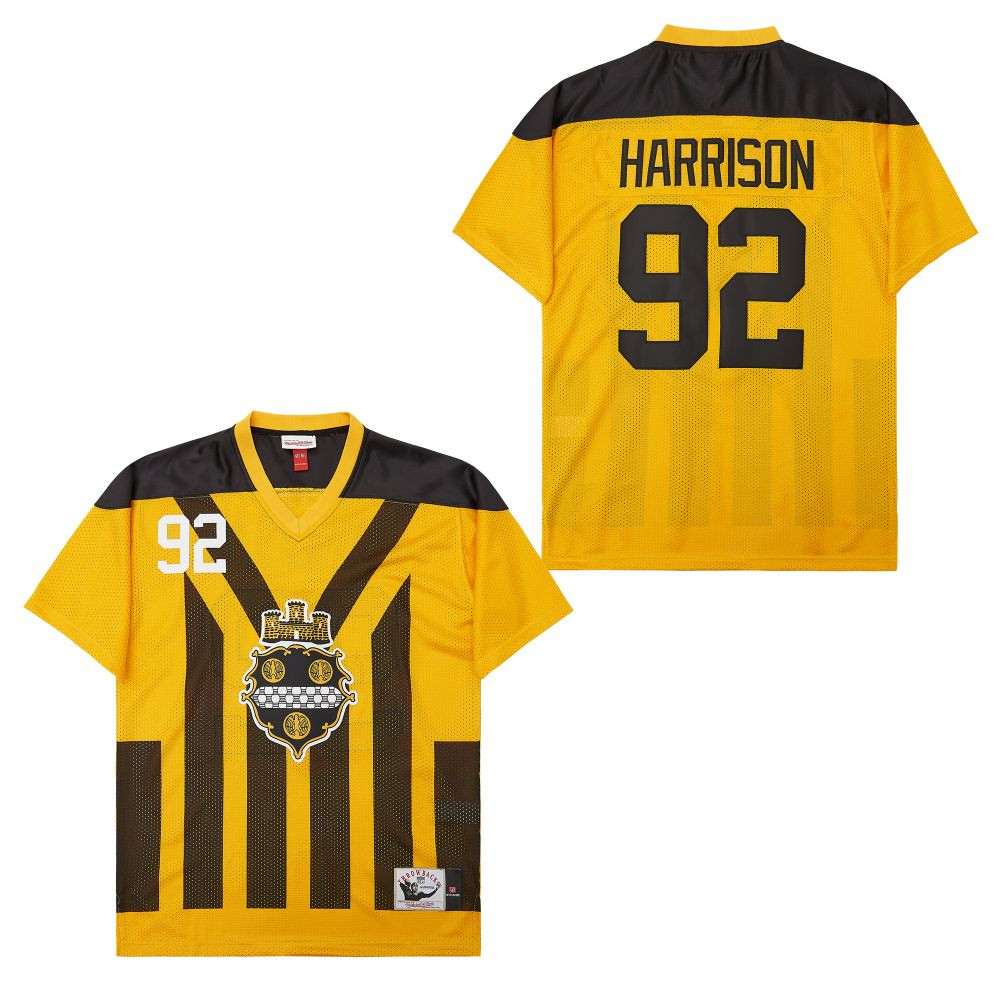 James Harrison 92 Pittsburgh Steelers Retro Throwback Legacy Jersey ...