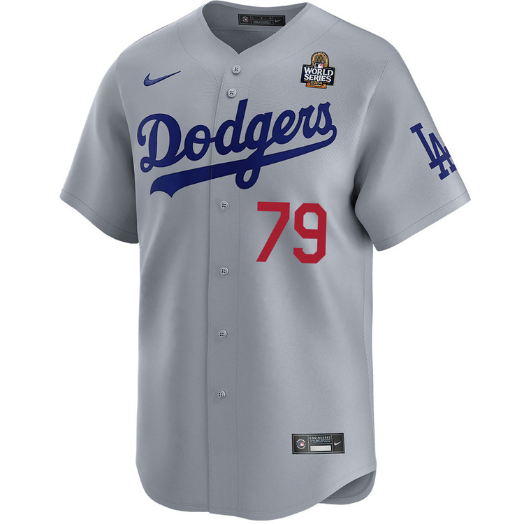 Nick Frasso Los Angeles Dodgers Alternate Road Limited World Series ...