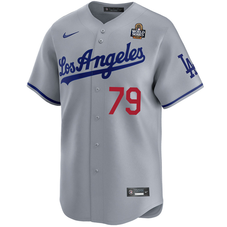 Nick Frasso Los Angeles Dodgers Road Limited World Series Jersey - ZSW ...