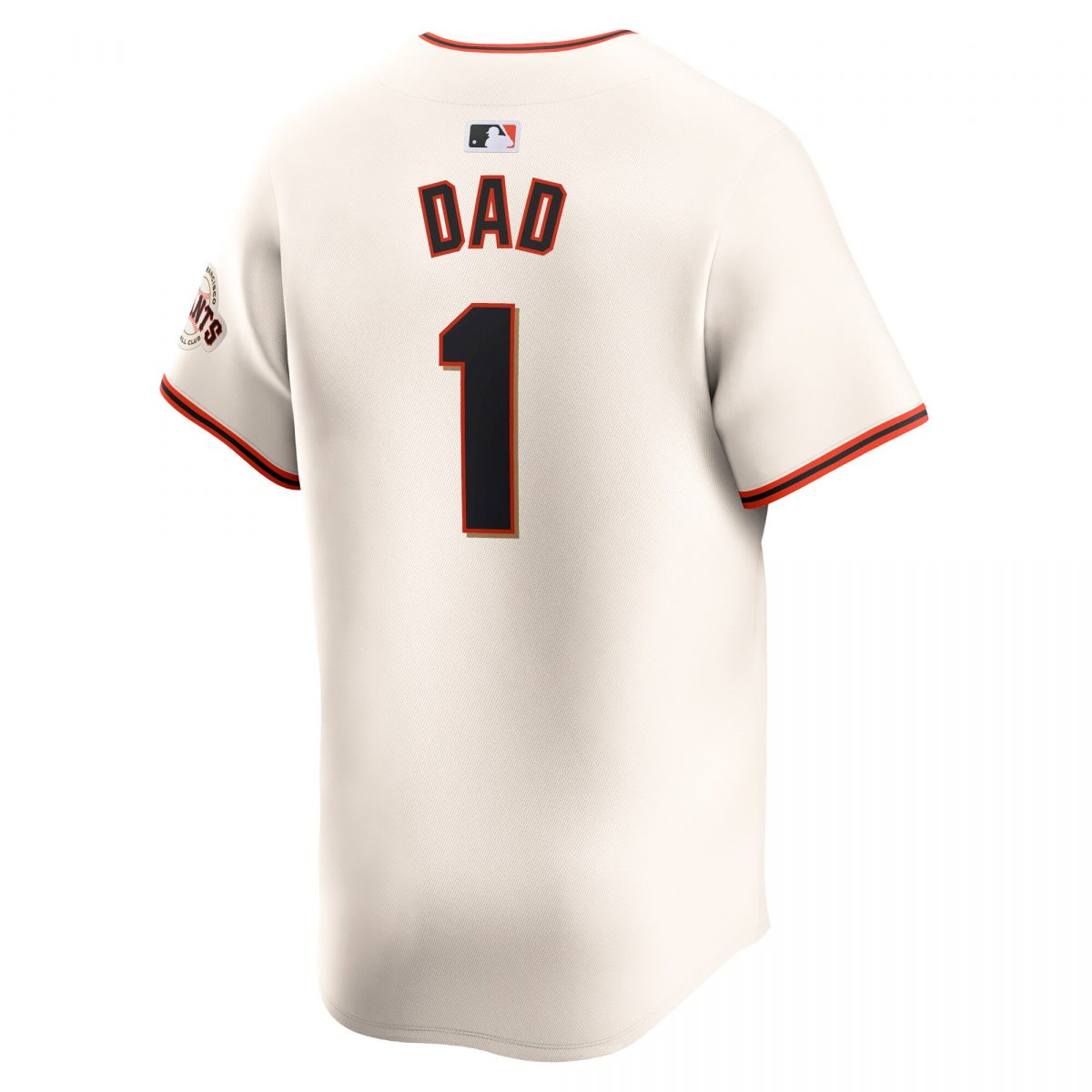 San Francisco Giants #1 Dad Home Limited Jersey – Cream – ZSW eater ...